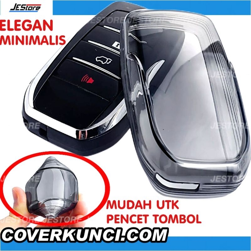 Jual Zenix Cover Kunci Fortuner Venturer Transparan Kondom TPU 2C ...