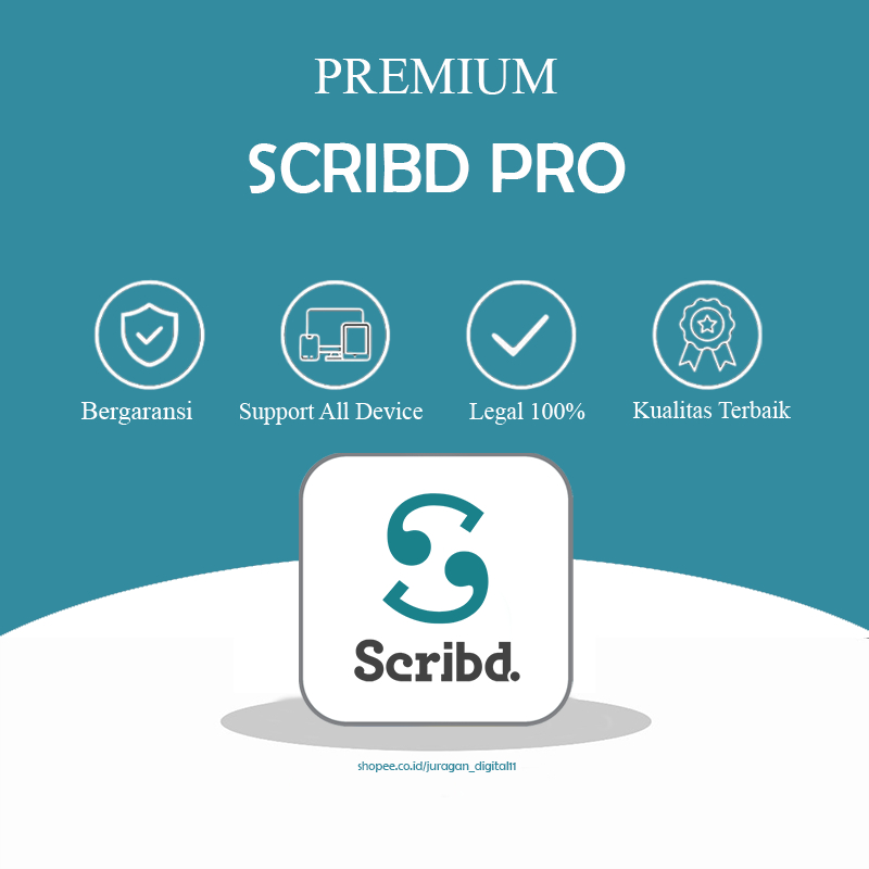 Jual SCRIBD PREMIUM 1 BULAN PRIVATE | Shopee Indonesia