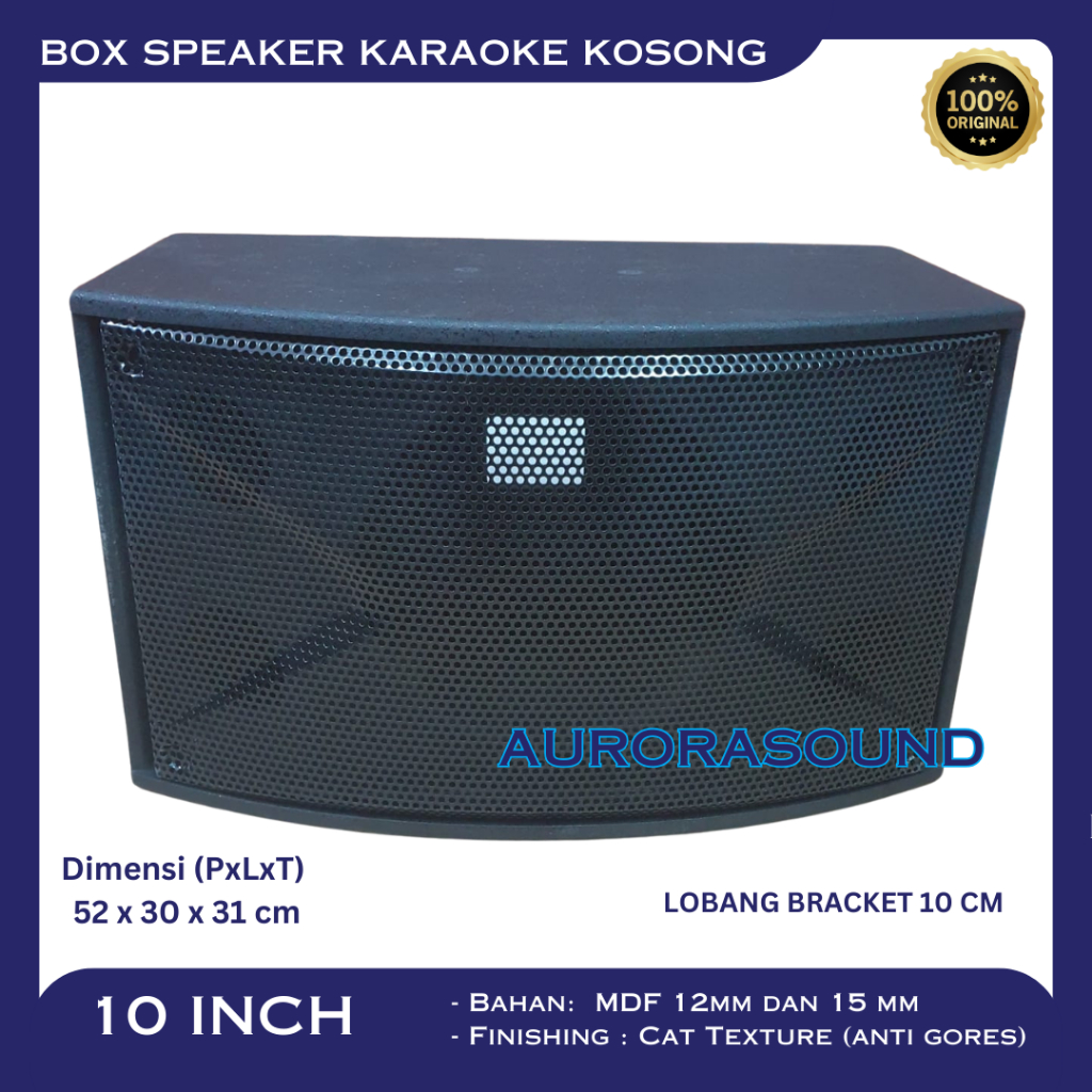Jual BOX SPEAKER KOSONG 10 INCH TWEETER 4 MODEL BMB CAT TEXTURE BOX ...