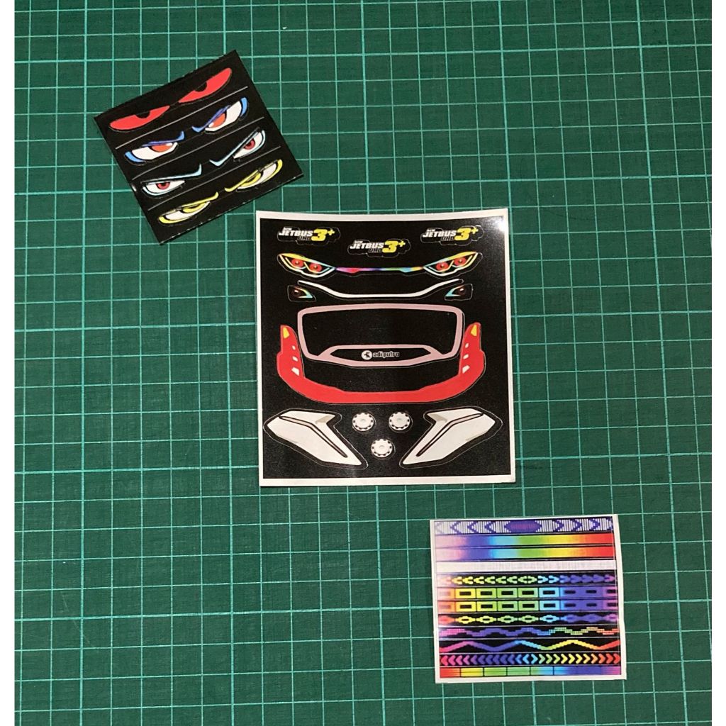 Jual Stiker Miniatur Lampu Bus JetBus 3+ Vol.3 (BONUS STC BUS RANDOM ...