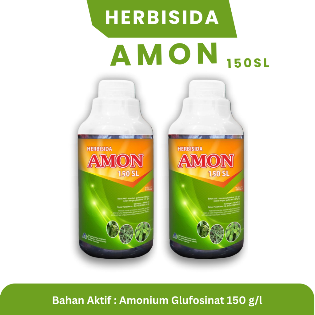 Jual AMON 150SL HERBISIDA - PEMBASMI GULMA -KEMASAN 1LT - 100% ORIGINAL | Shopee Indonesia