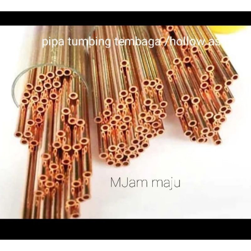 Jual pipa tube tembaga copper pipe 3/8" tebal 0.8mm panjang 15 meter ...