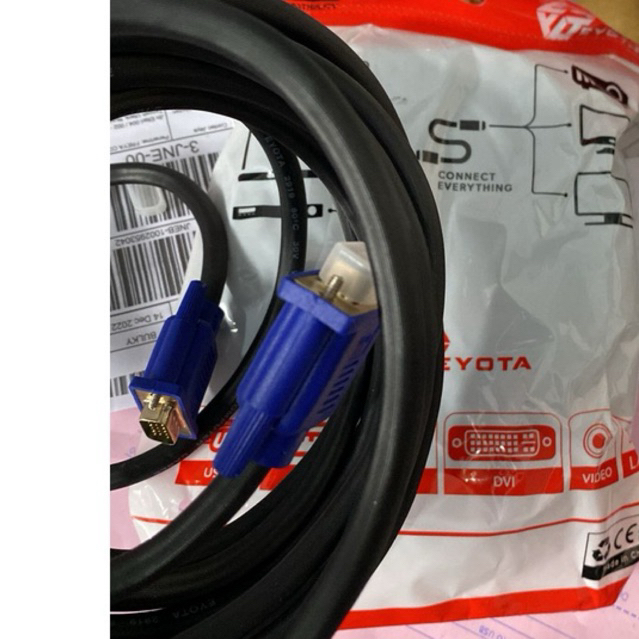 Jual Eyota Gold Plate Kabel VGA 5m cable 5meter 5mtr 5 mter meter plated mtr mter 5mter | Shopee ...