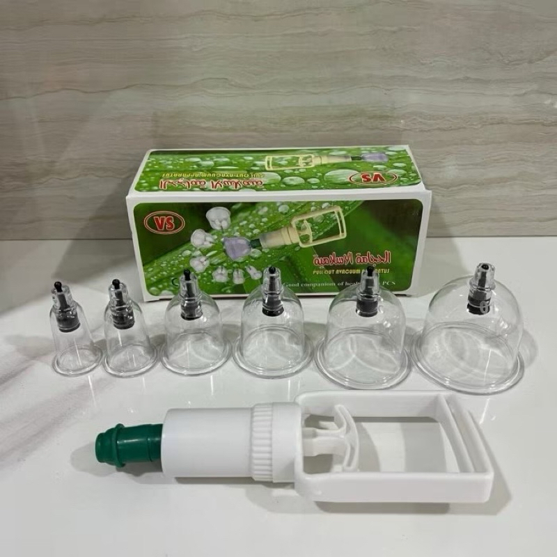 Jual ALAT BEKAM KOP ANGIN 6 PCS (PULL OUT AVACUUM APPARATUS) | Shopee Indonesia