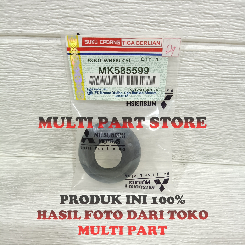 Jual KARET TUTUP ABU DEPAN MITSUBISHI CANTER HDX PS125 HDX PS136 HDX ...