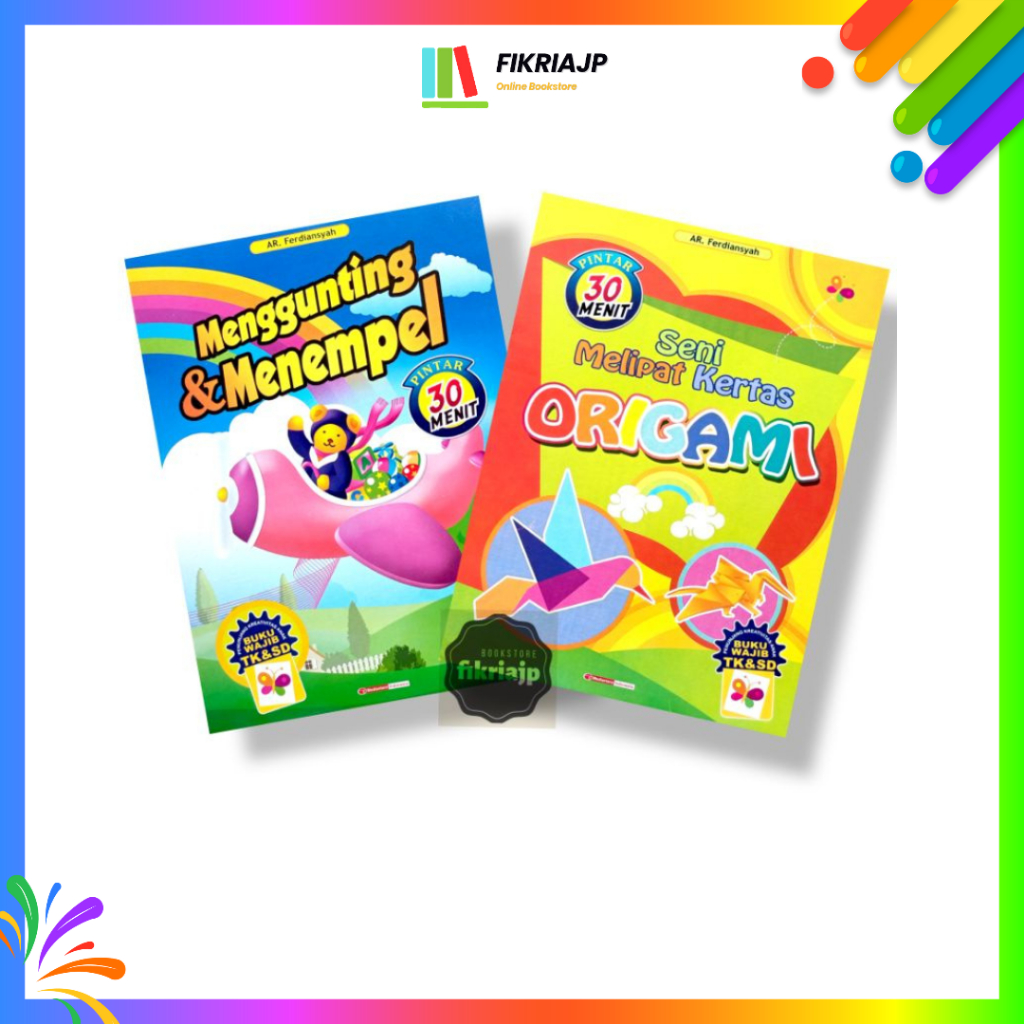 Jual Menggunting dan Menempel - Origami Uk. Besar Folio ( Mediantara ...