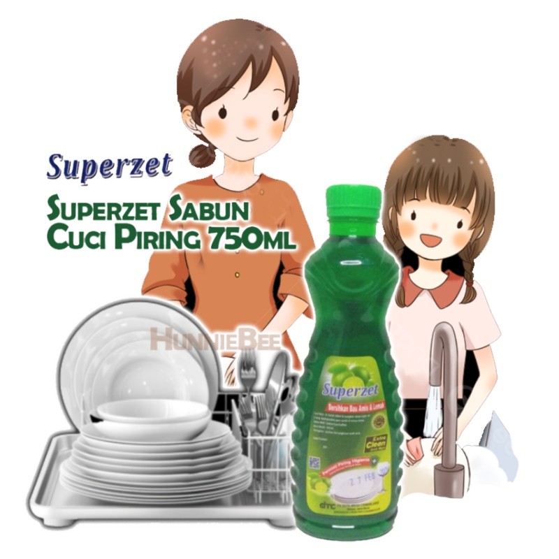 Jual Superzet Sabun Cuci Piring 750ml | Shopee Indonesia