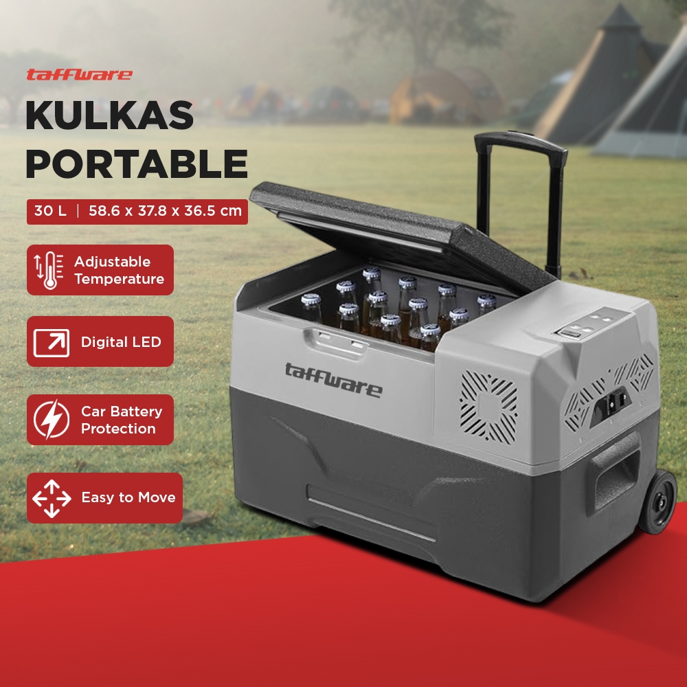 Jual Kulkas Portable 30L Liter Mobil Cooler Box Fridge Freezer ...