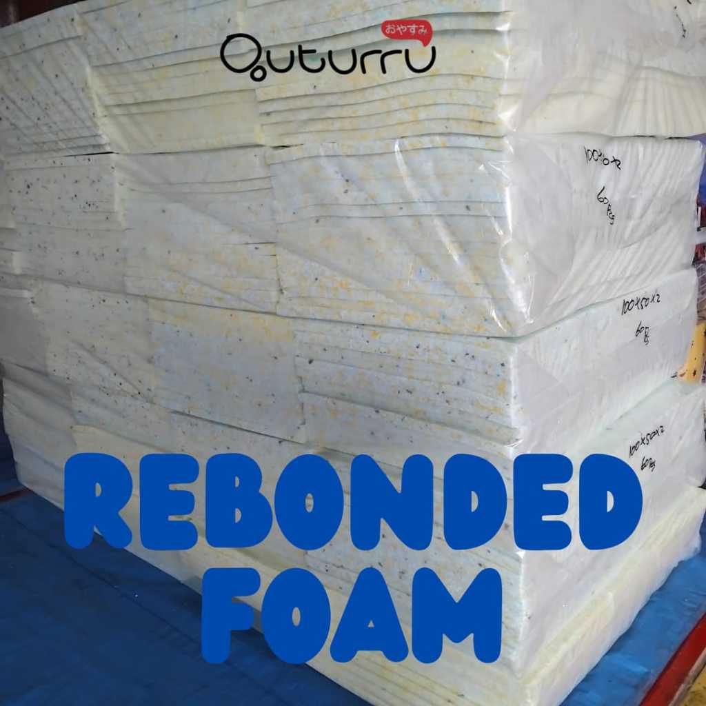 Jual Busa Rebonded 100x50 BISA CUSTOM POTONG Rebonded Foam Busa ...