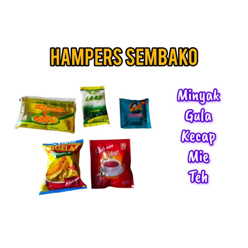 Jual PAKET SEMBAKO HEMAT 13 HAMPERS SEMBAKO LENGKAP MURAH MERIAH ...