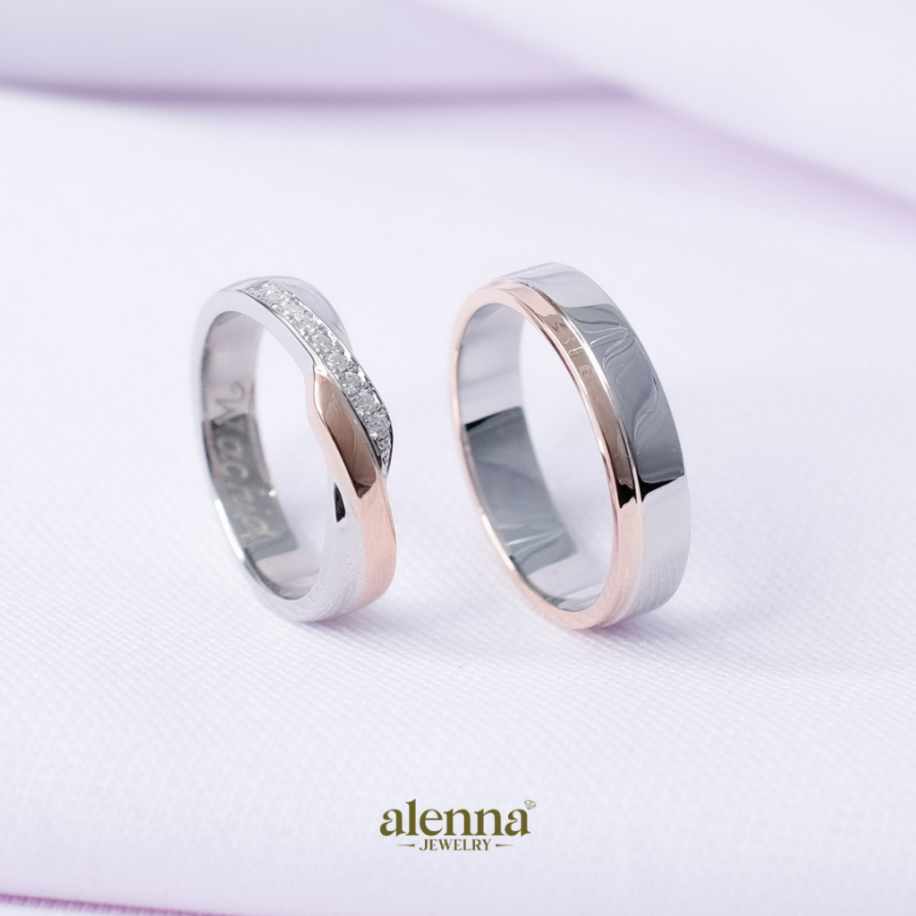 Jual Cincin Couple Perak Cincin Kawin Perak Cincin Tunangan Perak ...