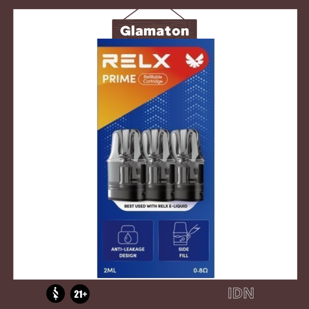 Jual CATRIDGE RELX PRIME REFILL FOR RELX PRIME AUTHENTIC BY RELX ...