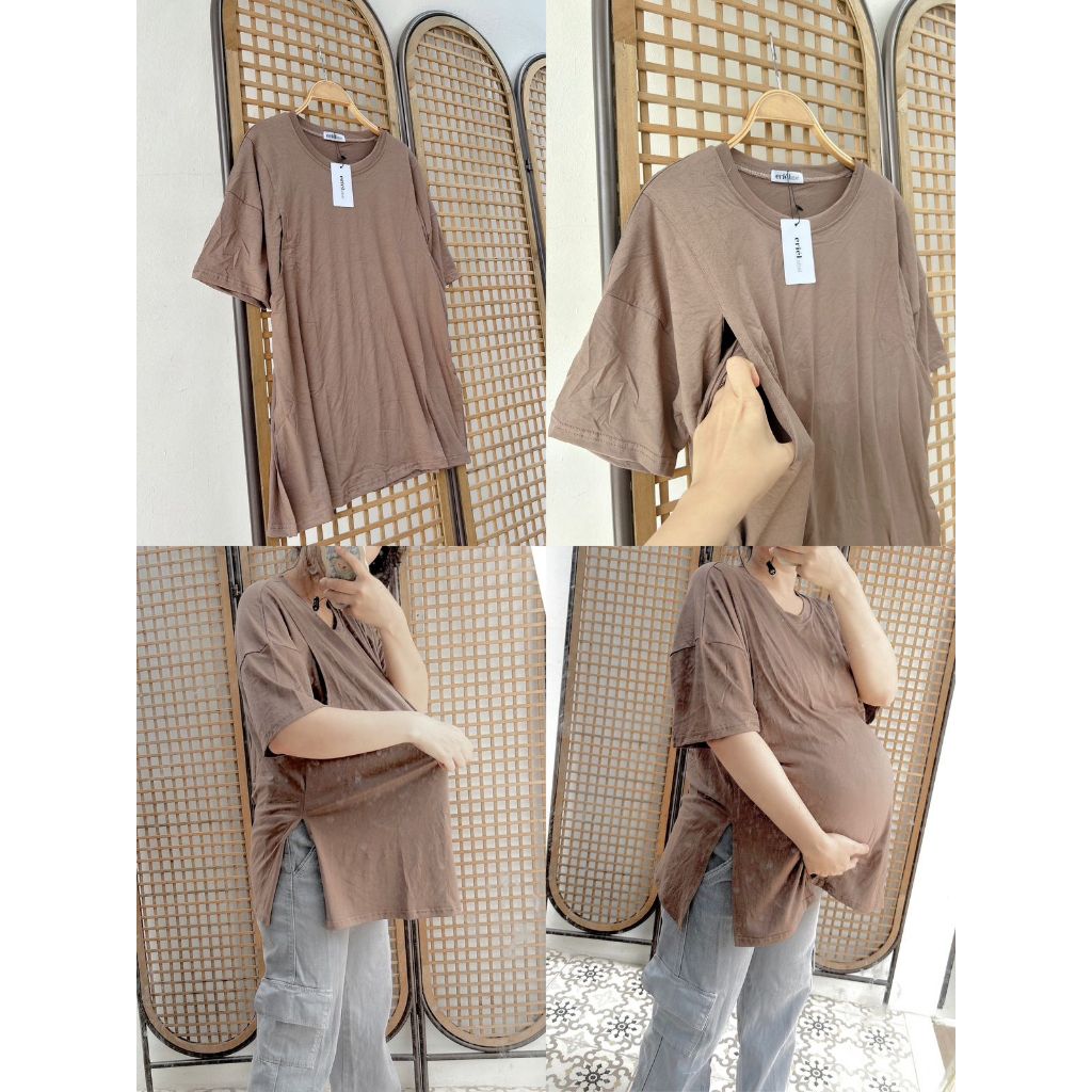 Jual SLIT - Kaos Busui Oversize Spandek Rayon Adem Goyor Bukaan Kanan ...