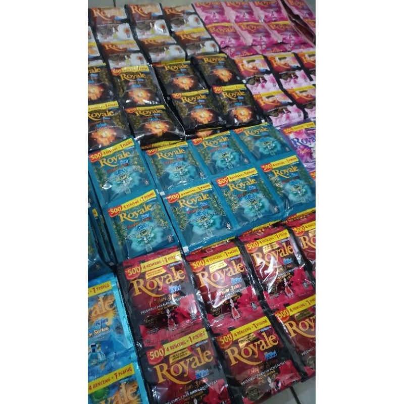 Jual Pewangi Royale Sachet 1 Renceng Isi 12 Sachet 13ml All Varian ...