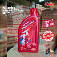 Jual Oli Mobil Pertamina - MESRANIA 2T SUPER SAE 20 JASO FB (1L) | Shopee Indonesia