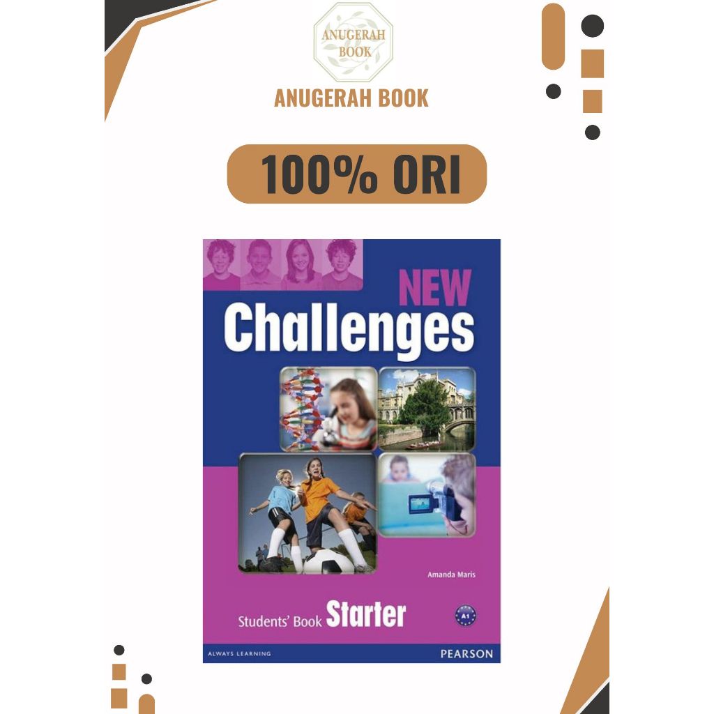 Jual New Challenges Student Book Work Book Active Teach & Teachers ...