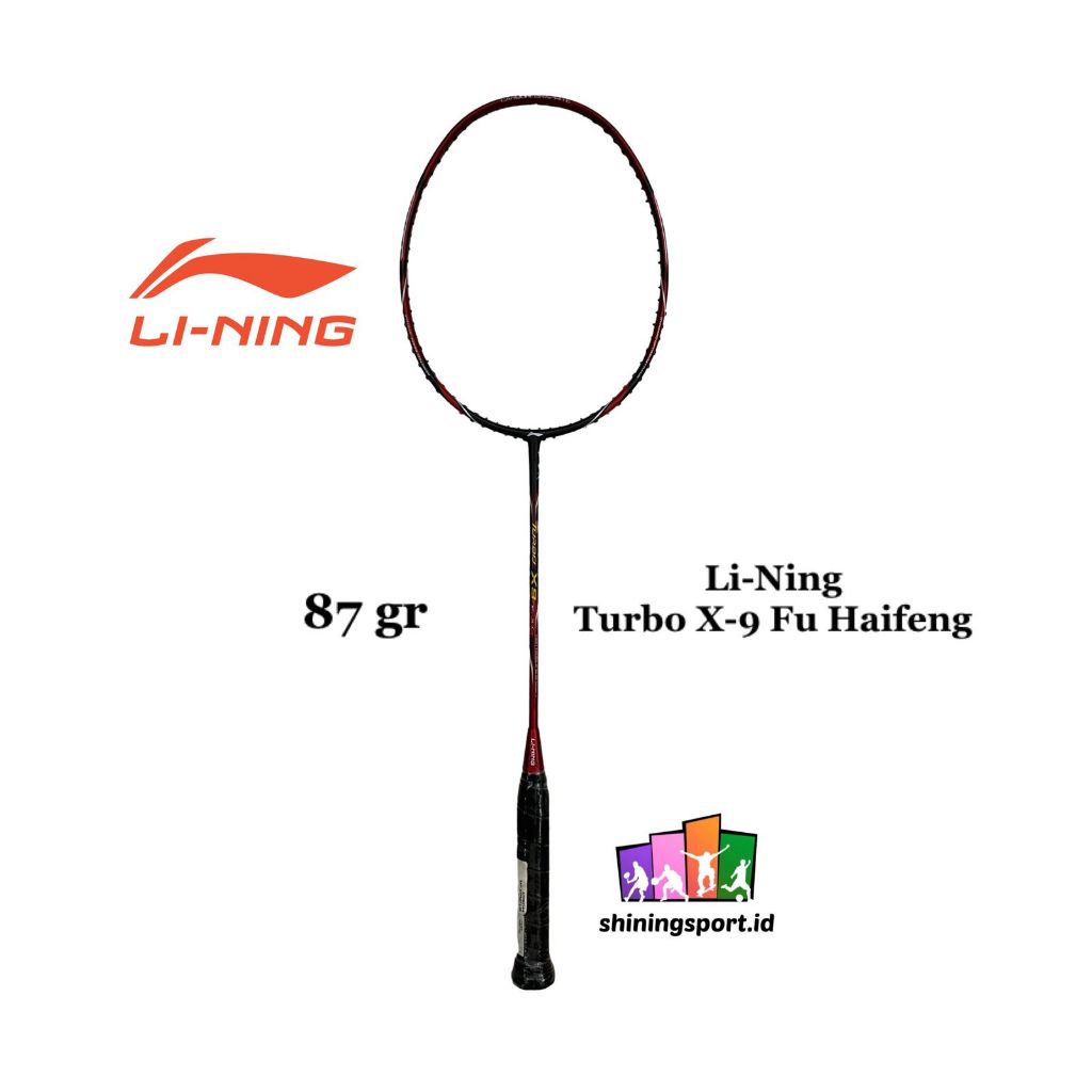 Jual Raket Badminton Li-Ning Turbo X-9 (Fu Haifeng Edition) | Shopee ...