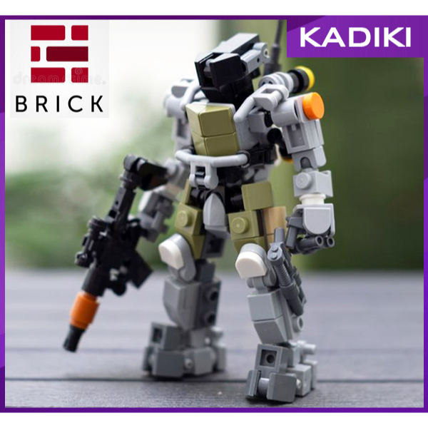 Jual Brick Mech Halo Robot Block Mecha Robotik Teknik - Mainan Balok ...