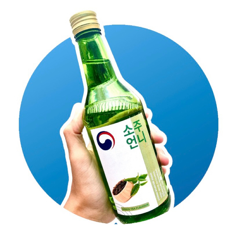 Jual Soju Halal Ala Korea murah Rasa greentea 380ml | Shopee Indonesia