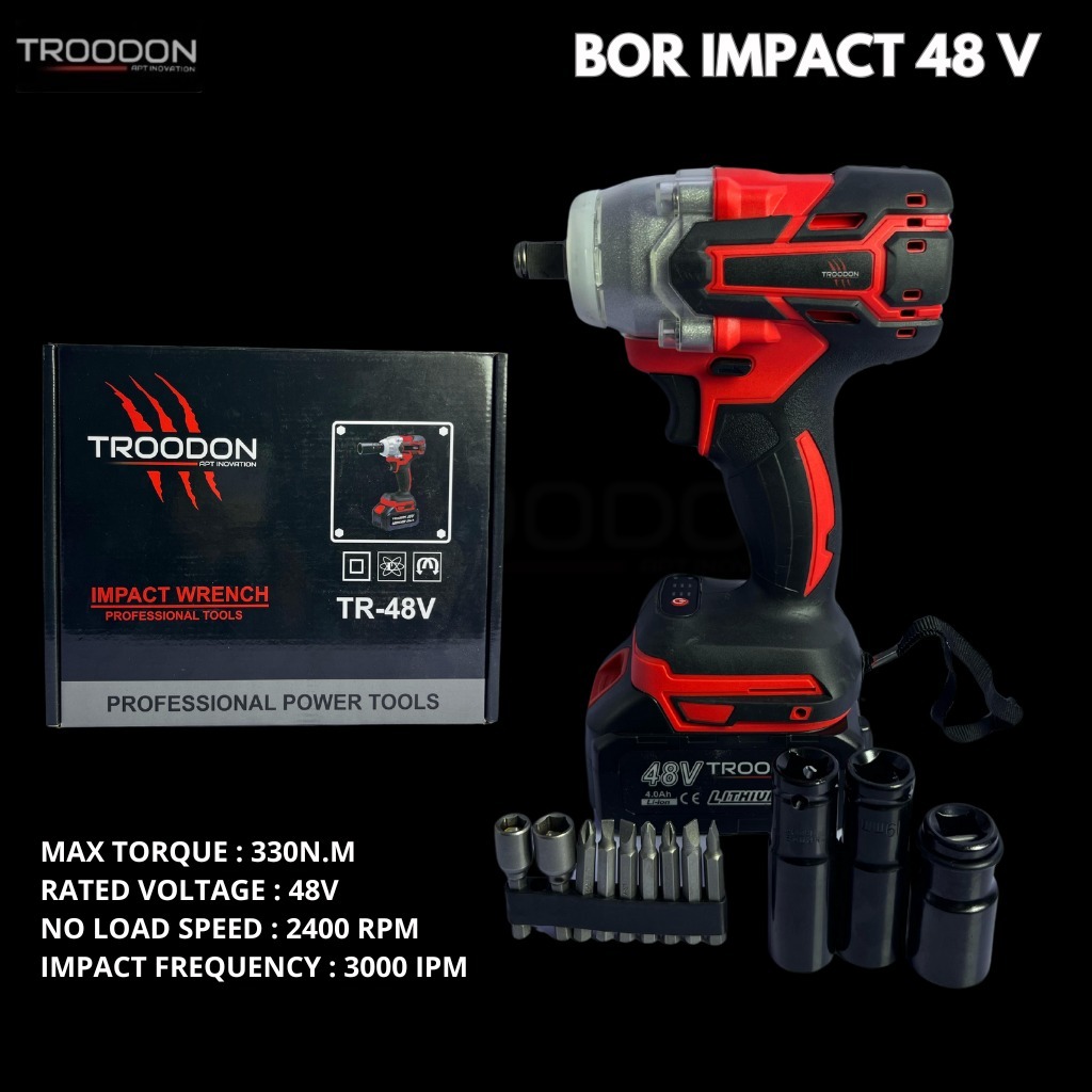 Jual TROODON mesin bor cordless / bor tanpa kabel 48V | Shopee Indonesia