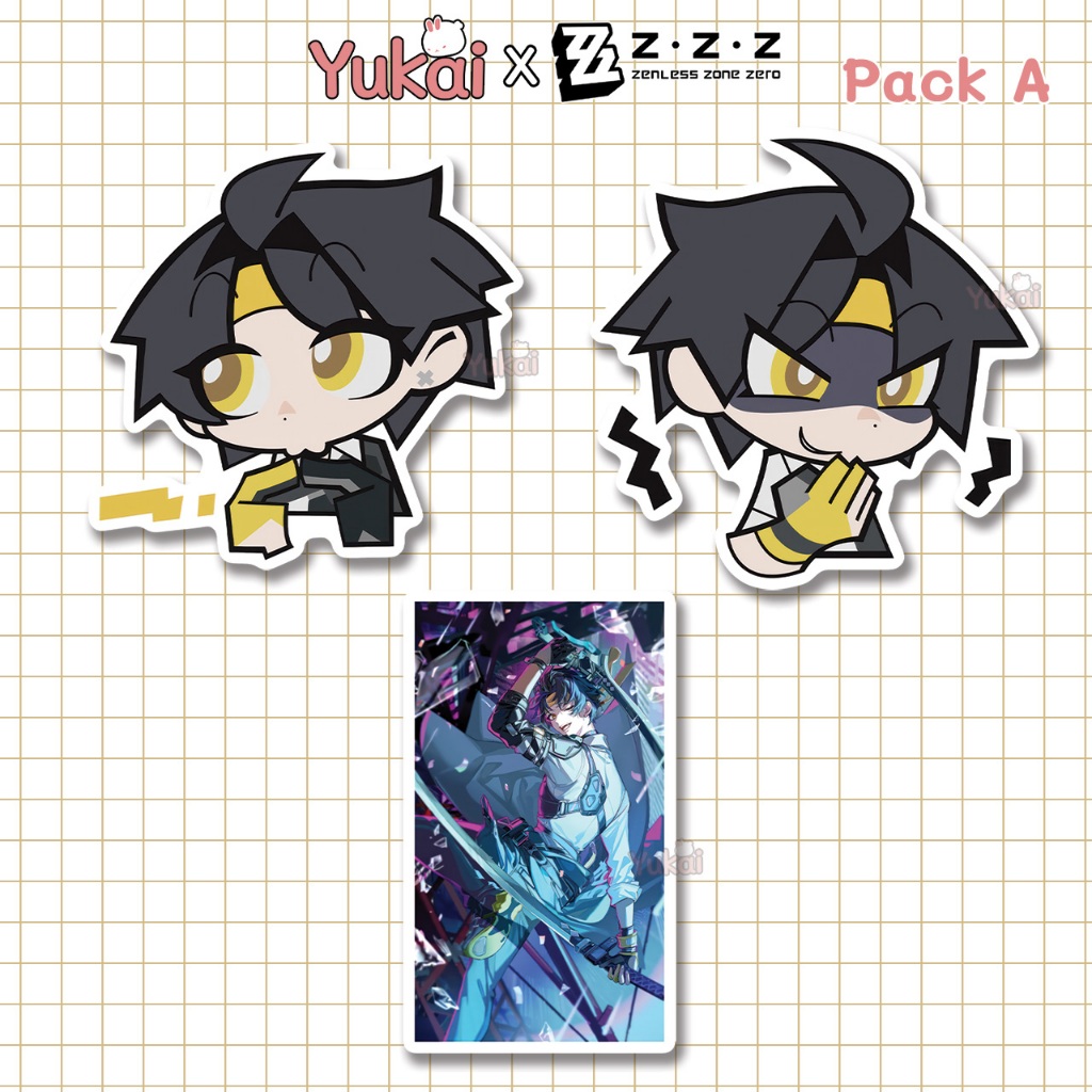 Jual Stiker Harumasa Zenless Zone Zero (ZZZ) Premium - Sticker Pack ...