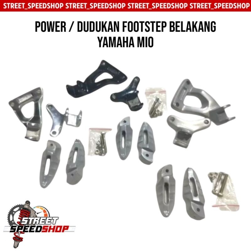 Jual Power Mio Dudukan Footstep Step Belakang YAMAHA MIO SMILE/MIO ...