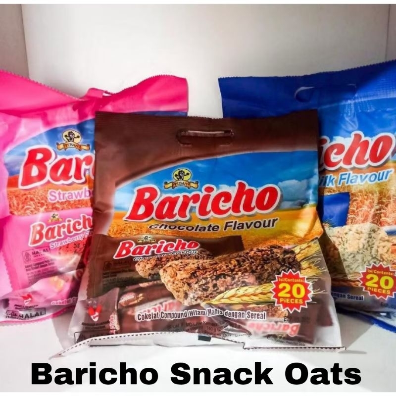 Jual Baricho Snack Sereal Oat 1 pack Free Packing Bubble Wrap | Shopee ...