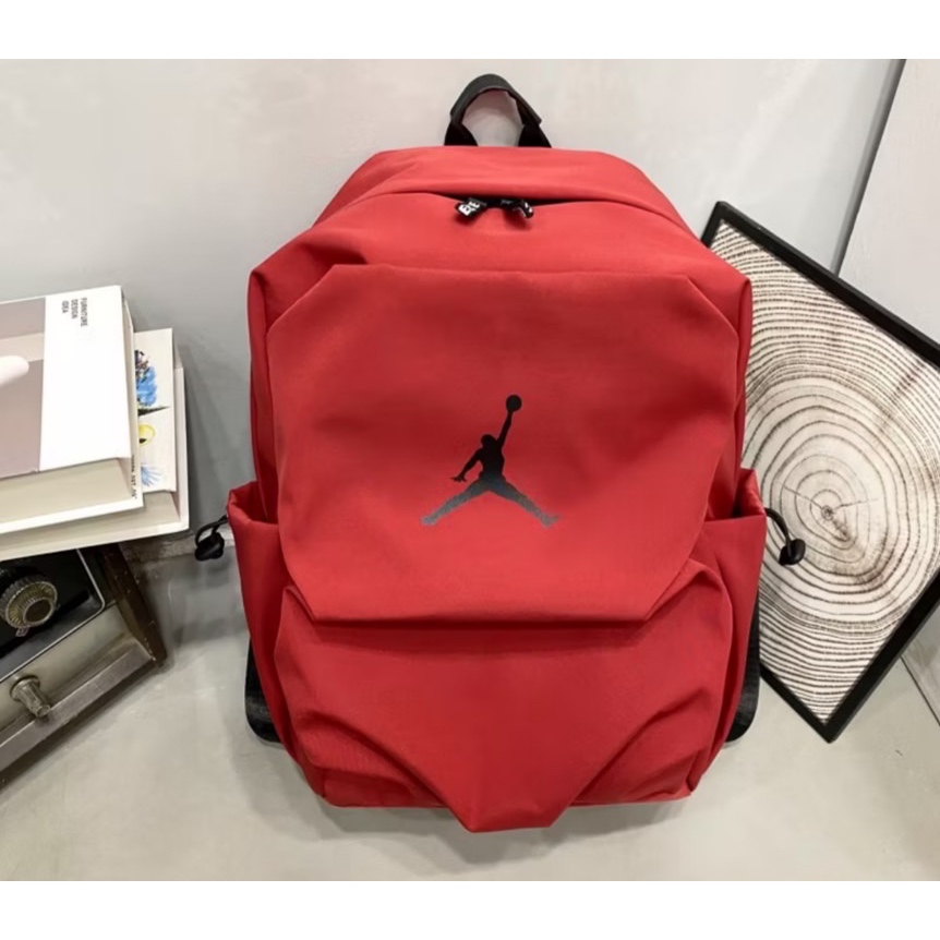 Jual TAS RANSEL JORDAN SIMPLE LOGO ORIGINAL RED / TAS RANSEL JORDAN ...
