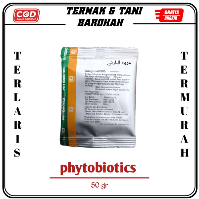 Jual sangrovit ws phytobiotics broiler ayam petelur babi kalkun dan ...