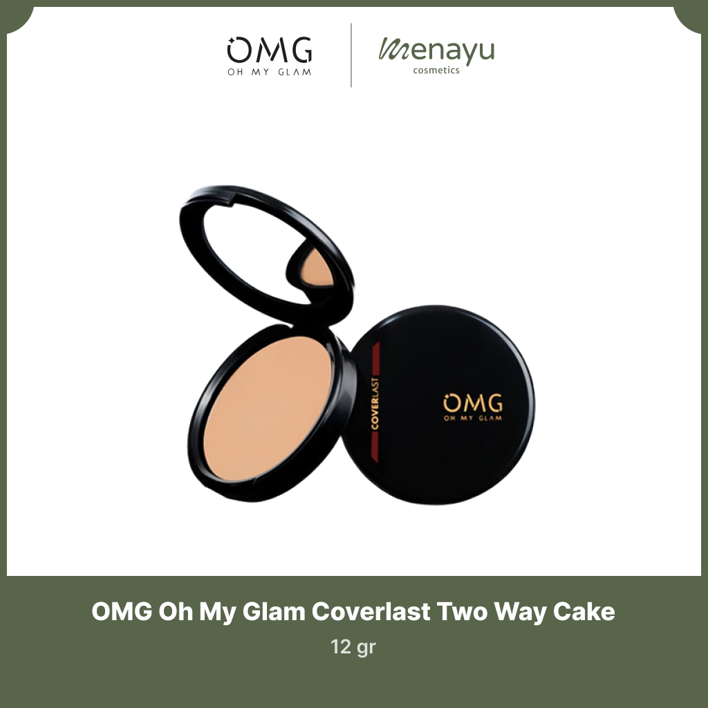 Jual Menayu - OMG Oh My Glam Coverlast Two Way Cake 12 gr | Shopee ...