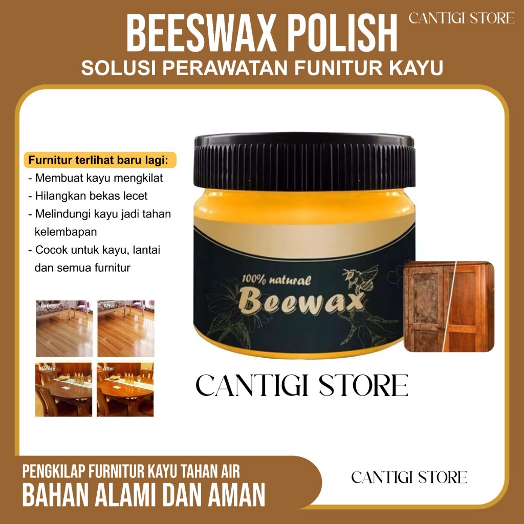Jual Pelitur Pengkilat Pernis Vernis Kayu Beewax Pengkilap Kayu Zaran ...