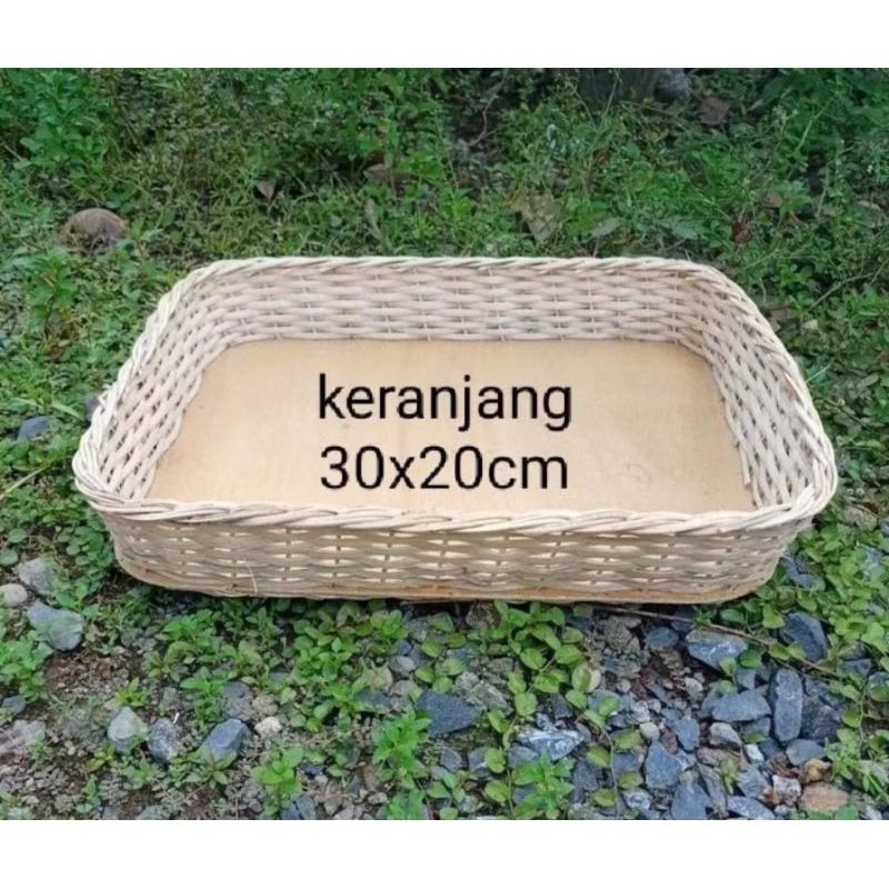 Jual kotak rotan satuan size 30cmx 20cm | Shopee Indonesia