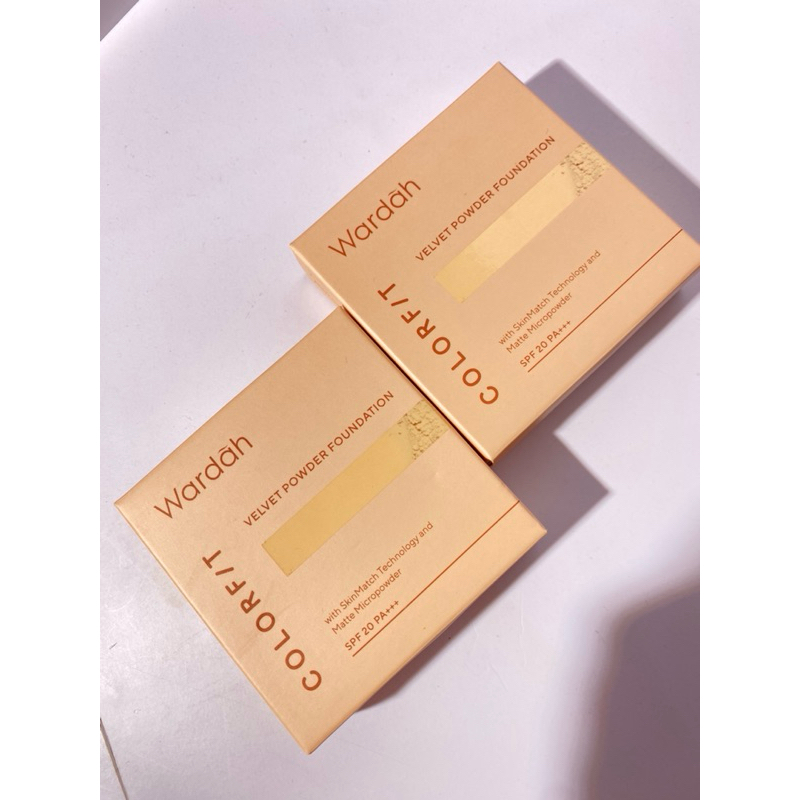 Jual [NEW SEGEL] Wardah colorfit Velvet Powder Foundation shade 33W ...