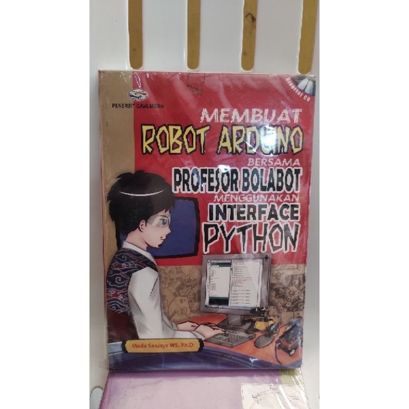 Jual buku membuat robot arduno bersama profesor bolabot menggunakan interface python - mada ...