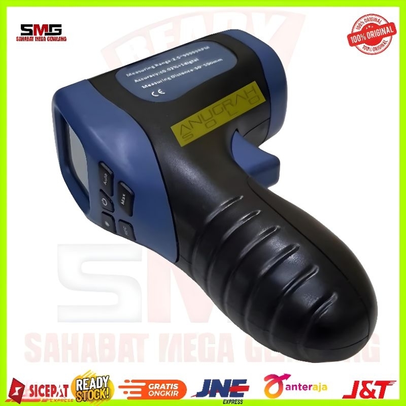 Jual Digital Tachometer Laser Non Contact Tachometer RPM Meter Digital ...