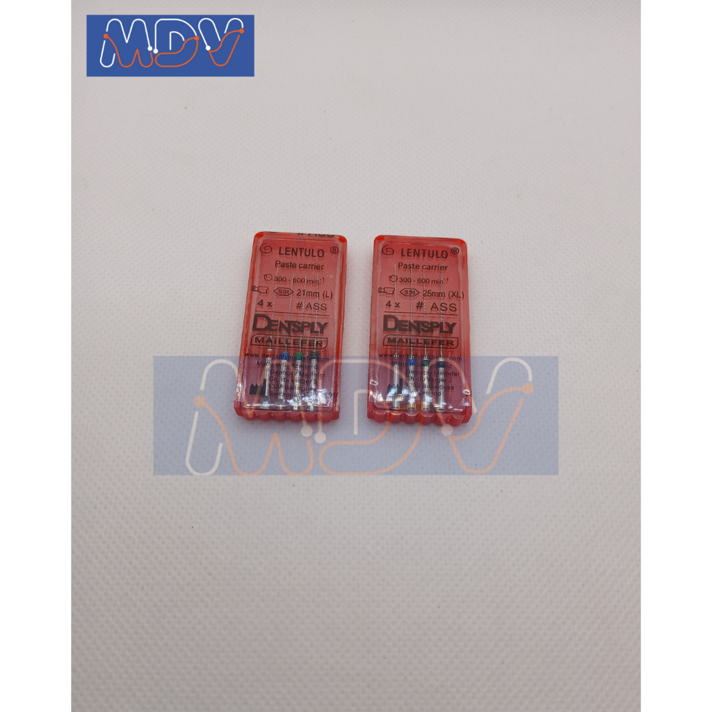 Jual DENTAL JARUM LENTULO DENTSPLY 21MM 25MM ENDO ENDODONTIC PASTE ...