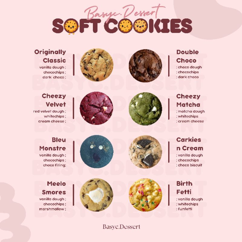 Jual [BELI 5 GRATIS 1] SOFT COOKIES BY BASYC MAKASSAR | Shopee Indonesia