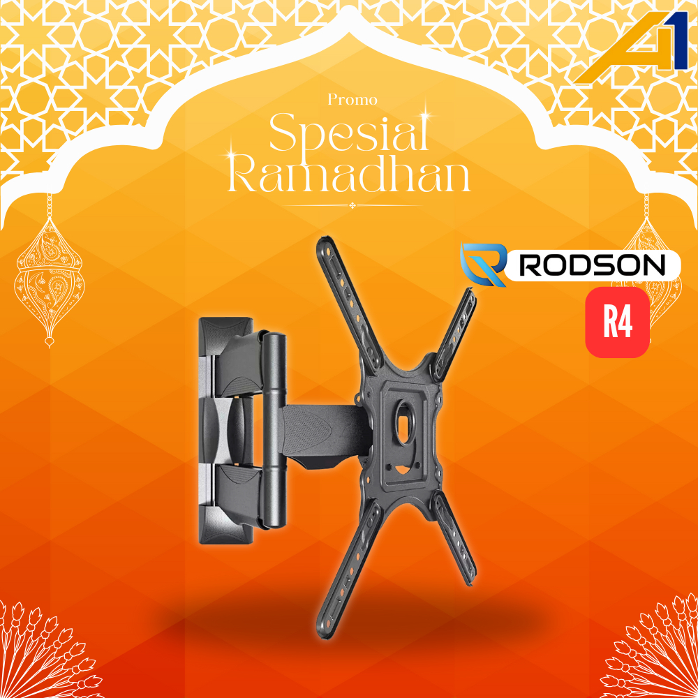 Jual Bracket TV MONITOR RODSON R4 32" - 55" Inch Swivel Kualitas NB P4 ...