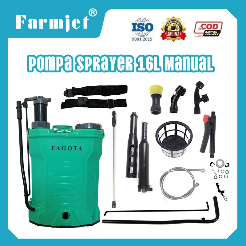 Jual Sprayer FAGOTA Alat Semprot Pertanian Tanaman Sprayer 16 liter ...
