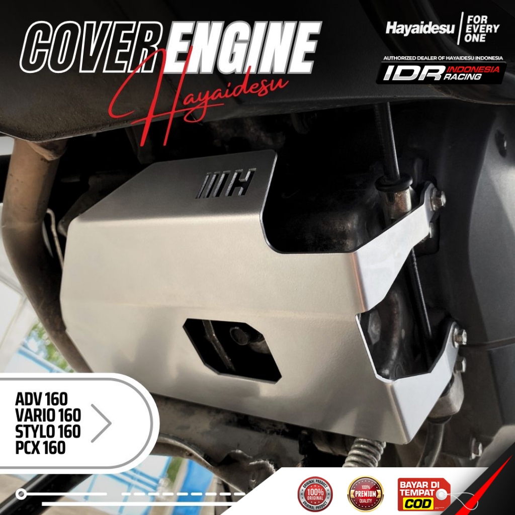 Jual Cover Pelindung Mesin Engine Guard Hayaidesu Honda 160 VARIO ADV Stylo PCX 160 | Shopee ...