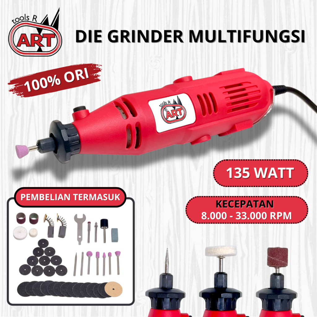 Jual Bor Mini Listrik Die Grinder 135 watt Bor Tuner Gerinda Kecil Alat ...
