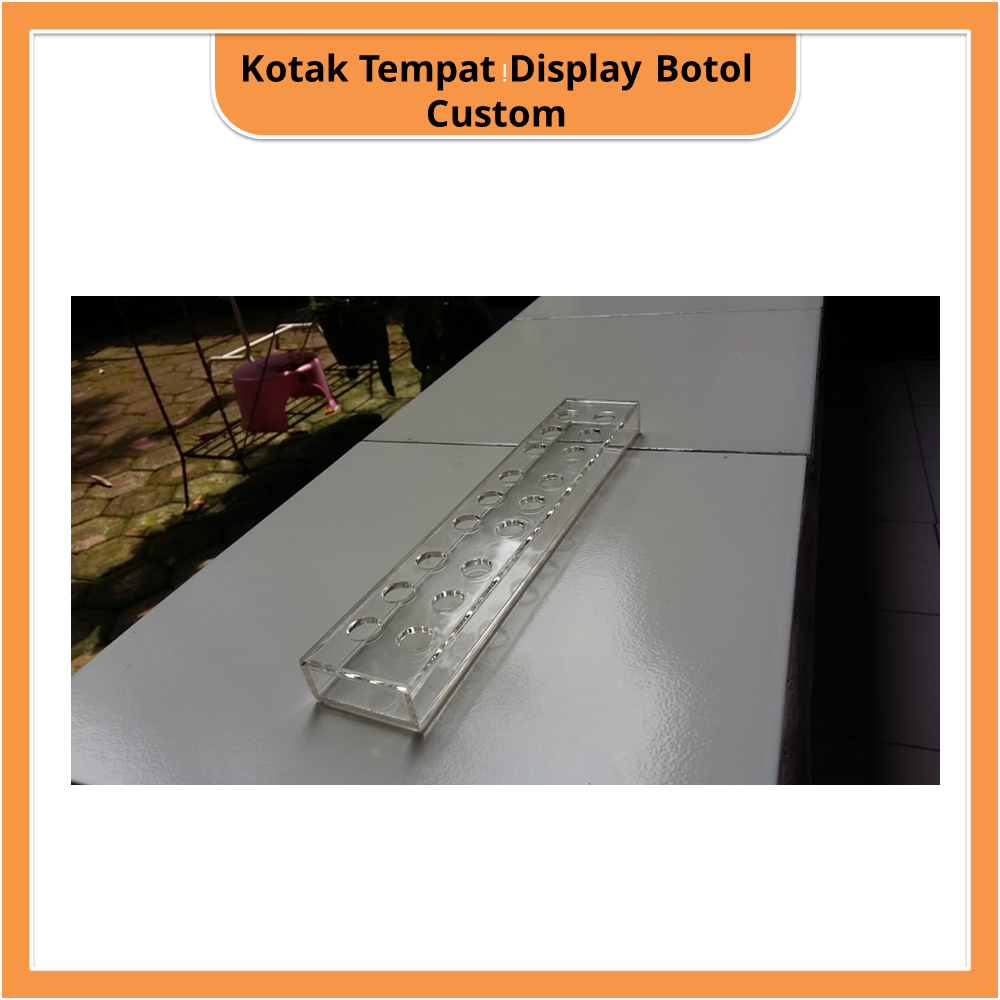 Jual Kotak Tempat Display Botol Custom | Shopee Indonesia