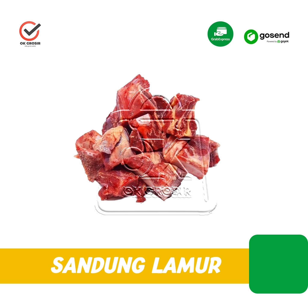 Jual Daging Sapi Sandung Lamur Rendang/Soto/Kare/Opor (KHUSUS INSTANT ...