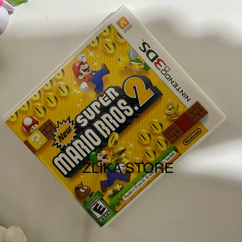 Jual Super mario bros 2 nintendo 3ds second | Shopee Indonesia
