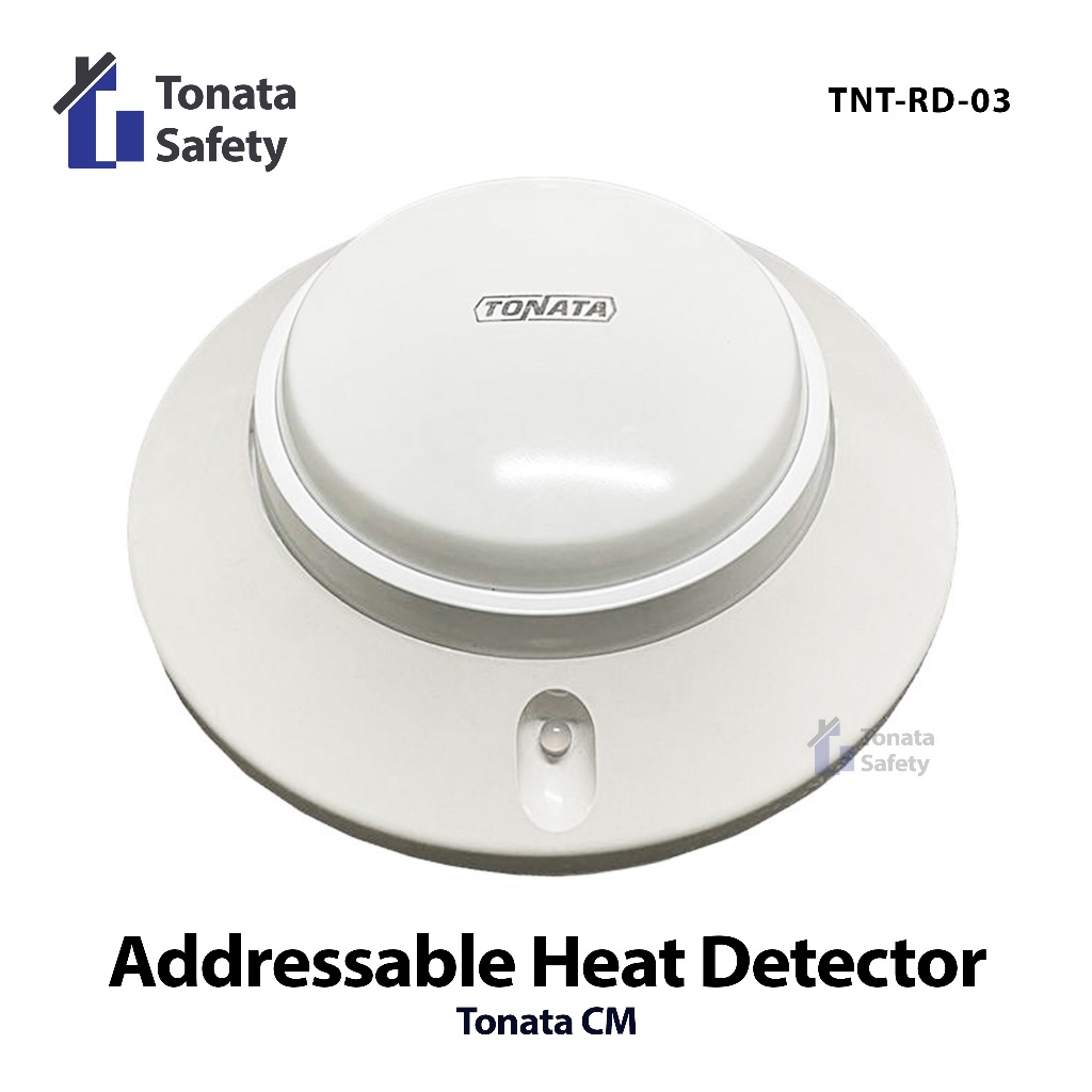 Jual Tonata Fire Alarm Full Addressable Heat Detector Rate of Rise ROR ...