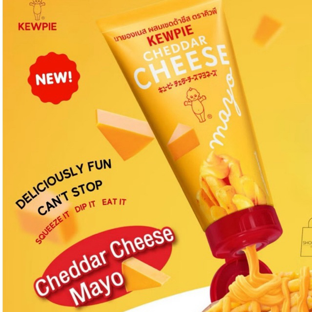 Jual Kewpie cheddar cheese mayo dressing 90gr EXP 2026 | Shopee Indonesia