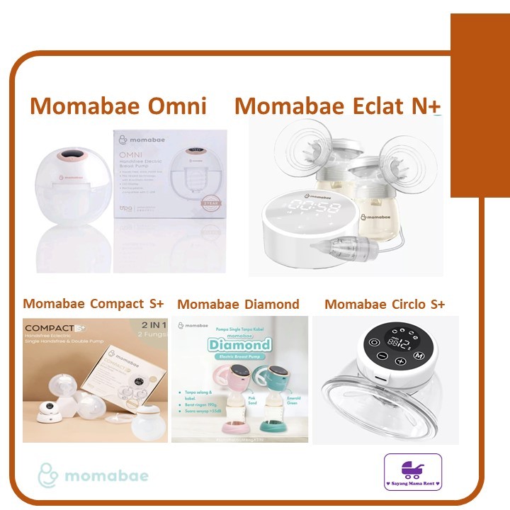 Jual SEWA POMPA ASI MOMABAE OMNI, MOMABAE COMPACT S+, MOMABAE DIAMOND ...