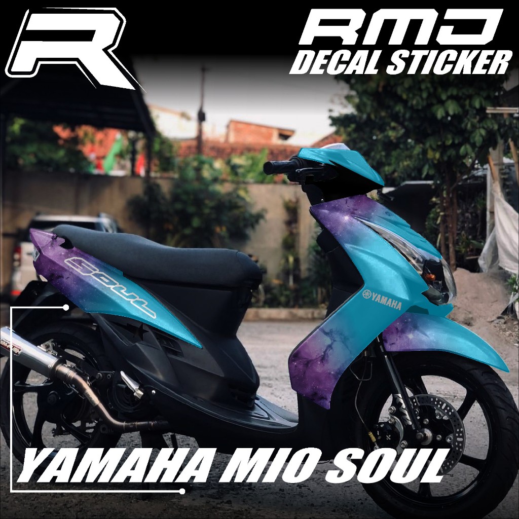 Jual (COD) Decal Sticker Mio Soul Karbu/Lama Full Body - Stiker ...