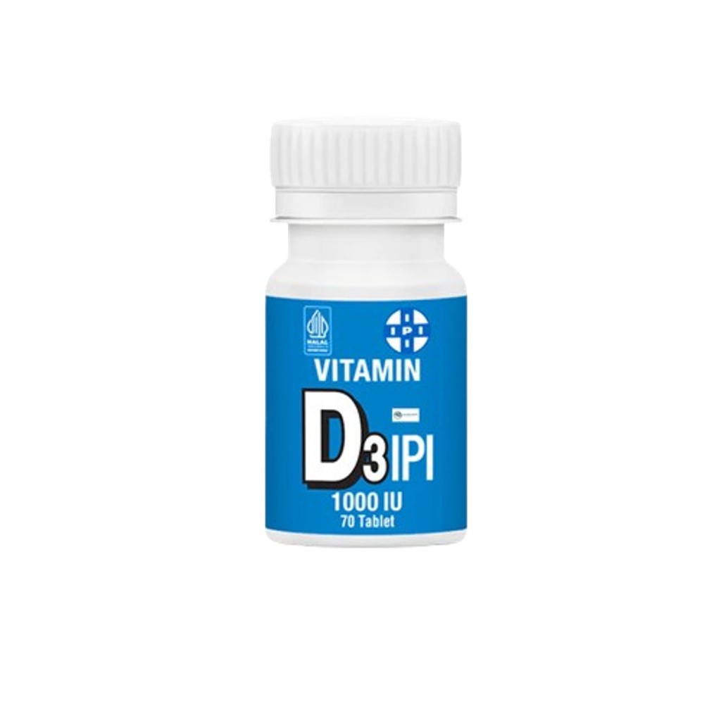 Jual Vitamin D3 1000 IU IPI untuk Memenuhi Kebutuhan Vitamin D (70 ...