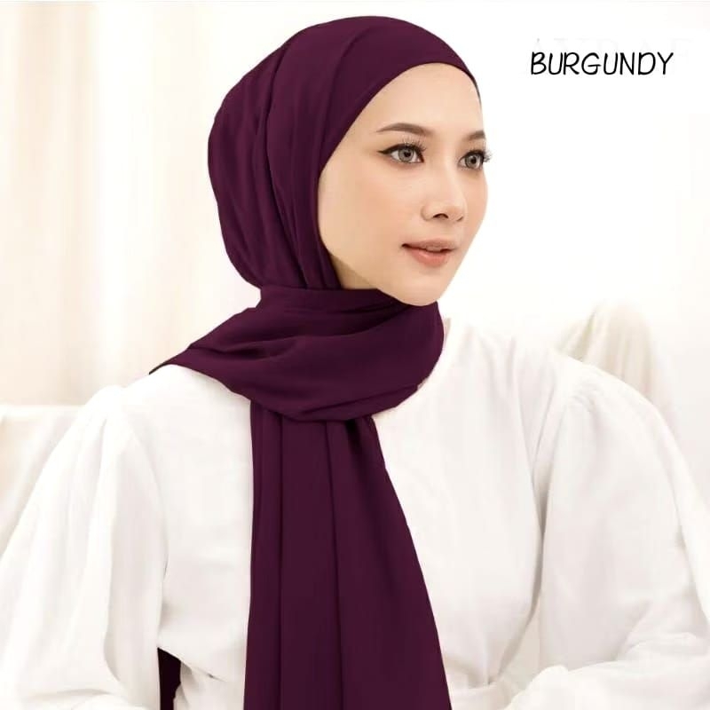 Jual Pashmina Dubai Shawl Voile Arabian Arabic Voal warna Lengkap Hijab ...
